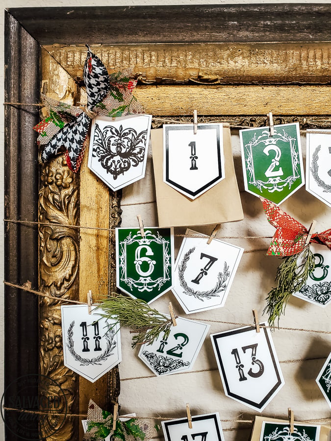 DIY advent calendar with Bible verses for Christmas -12 - Kim Pepper Blog