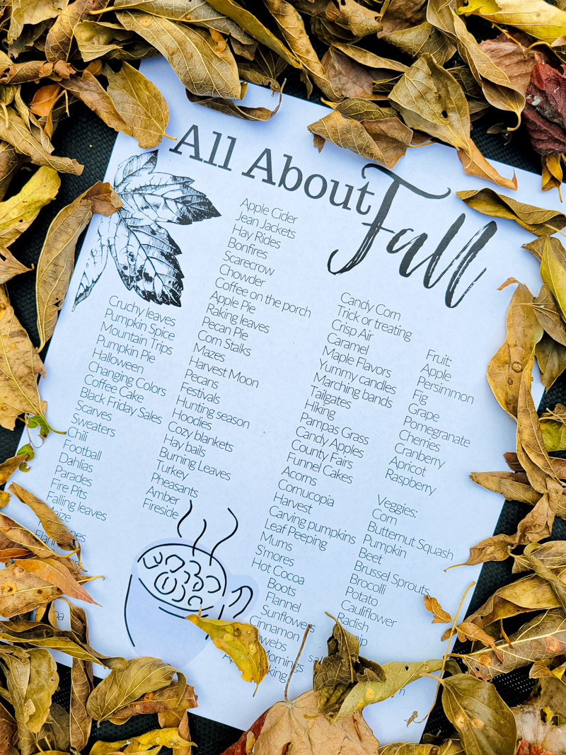 all about fall ideas thoughts feelings items food fruits veggies and ...