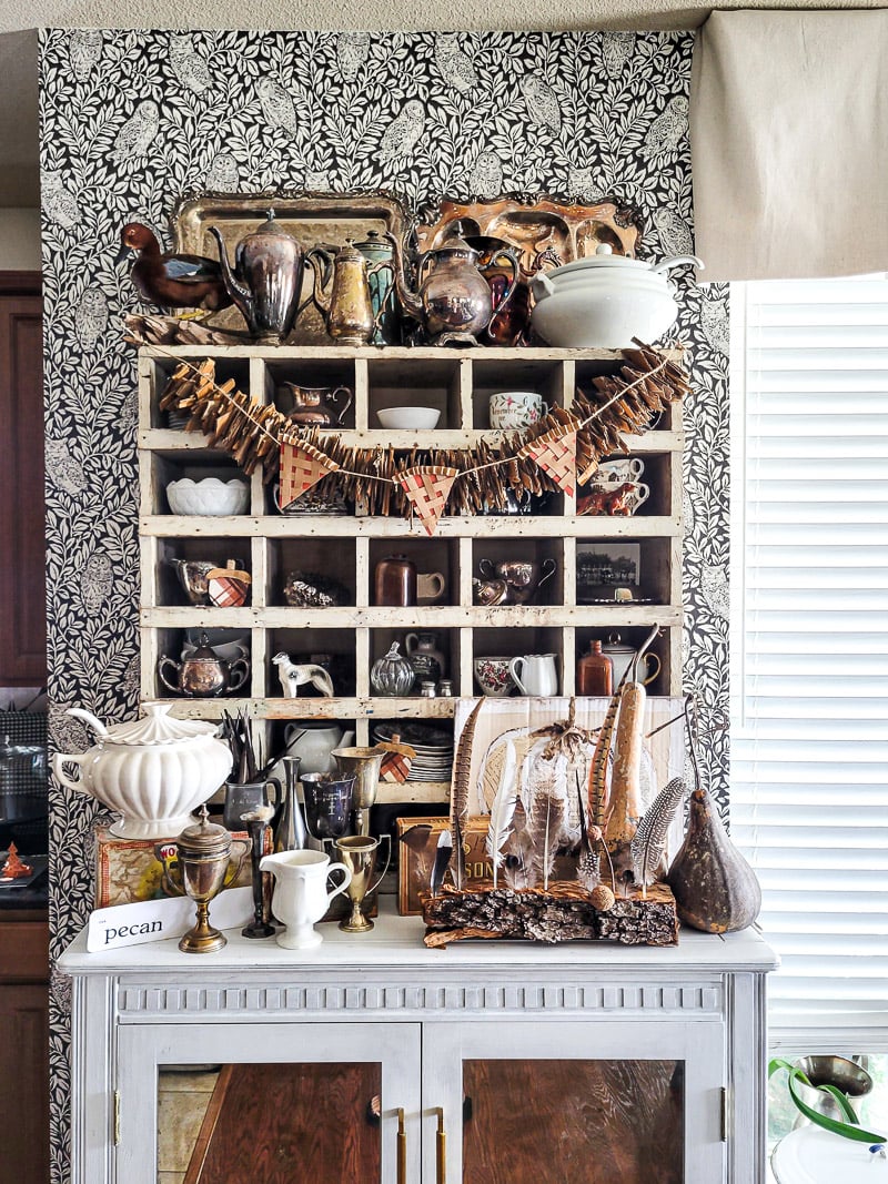 diy pie garland from cardboard and paper lattice top pie - Kim Pepper Blog