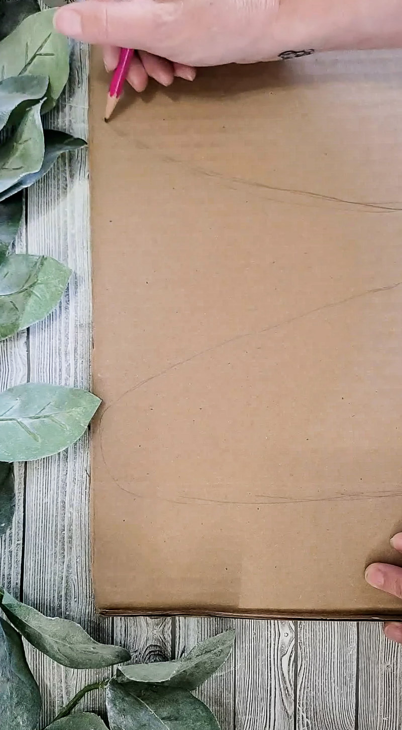 repurpose cardboard into easter decor - Kim Pepper Blog