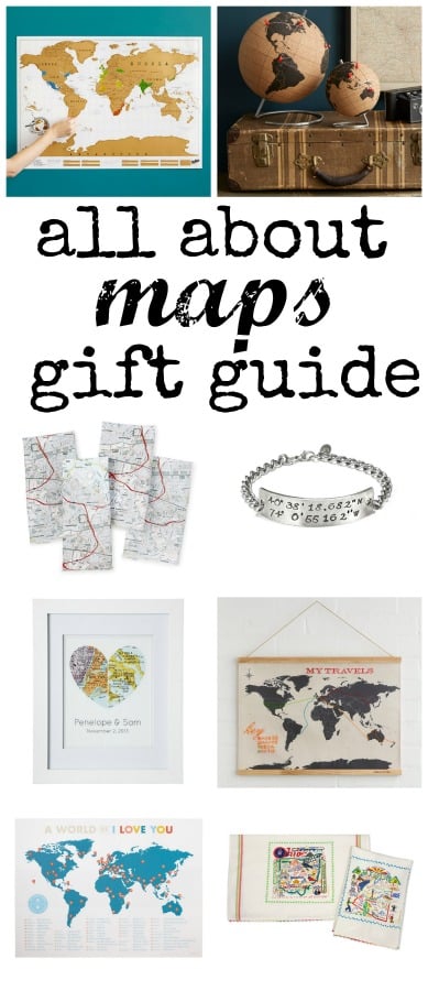 All About Maps Gift Guide - Kim Pepper Blog