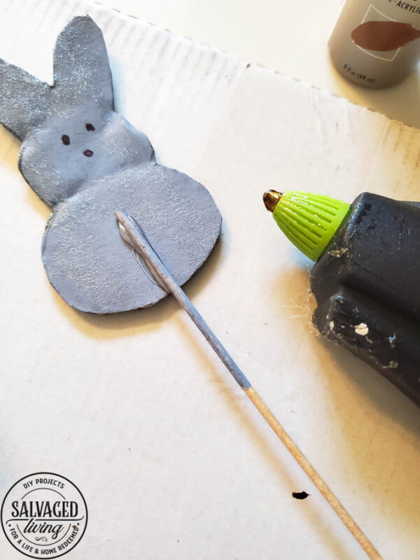 DIY Peep Bunny Craft For Easter Decor - Kim Pepper Blog