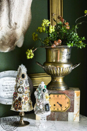 How To Make A Beautiful DIY Vintage Jewelry Tree