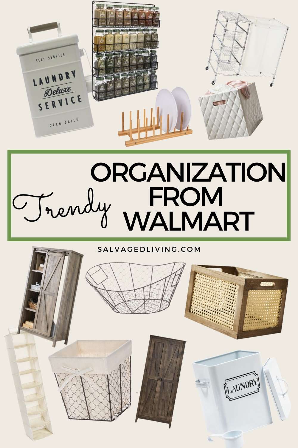 Trendy Organization from Walmart - Kim Pepper Blog