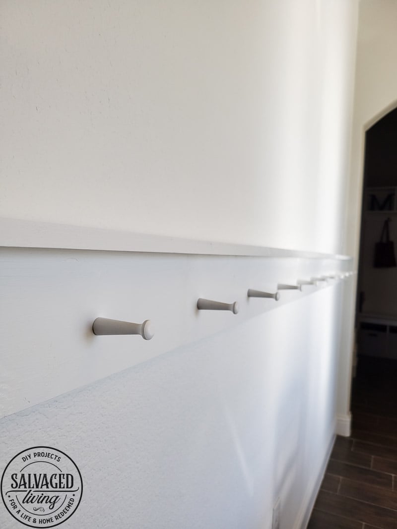 How to Build a Pegboard Rail - Kim Pepper Blog