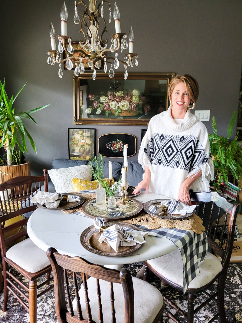 Simple French Inspired Tablescape - Kim Pepper Blog