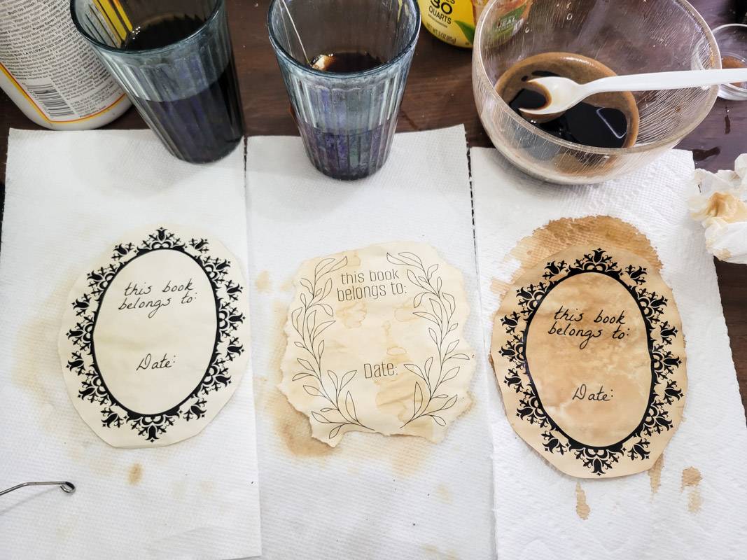 Ways to Age Paper - Kim Pepper Blog