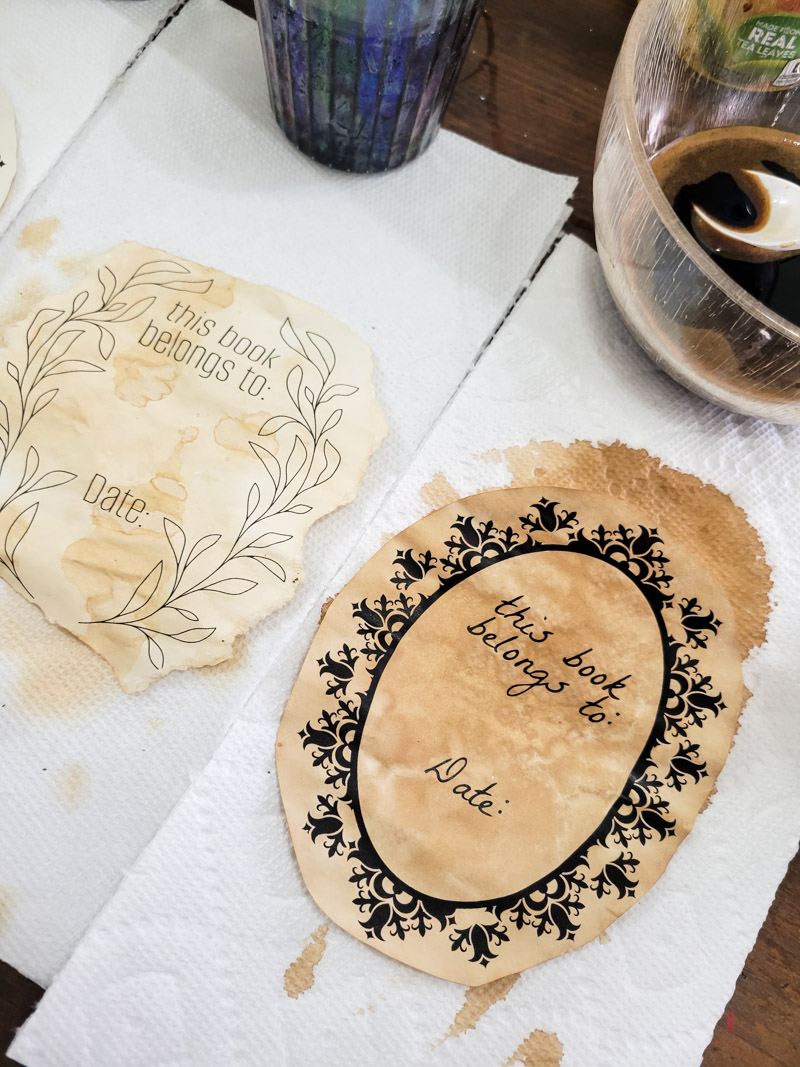 Ways to Age Paper - Kim Pepper Blog