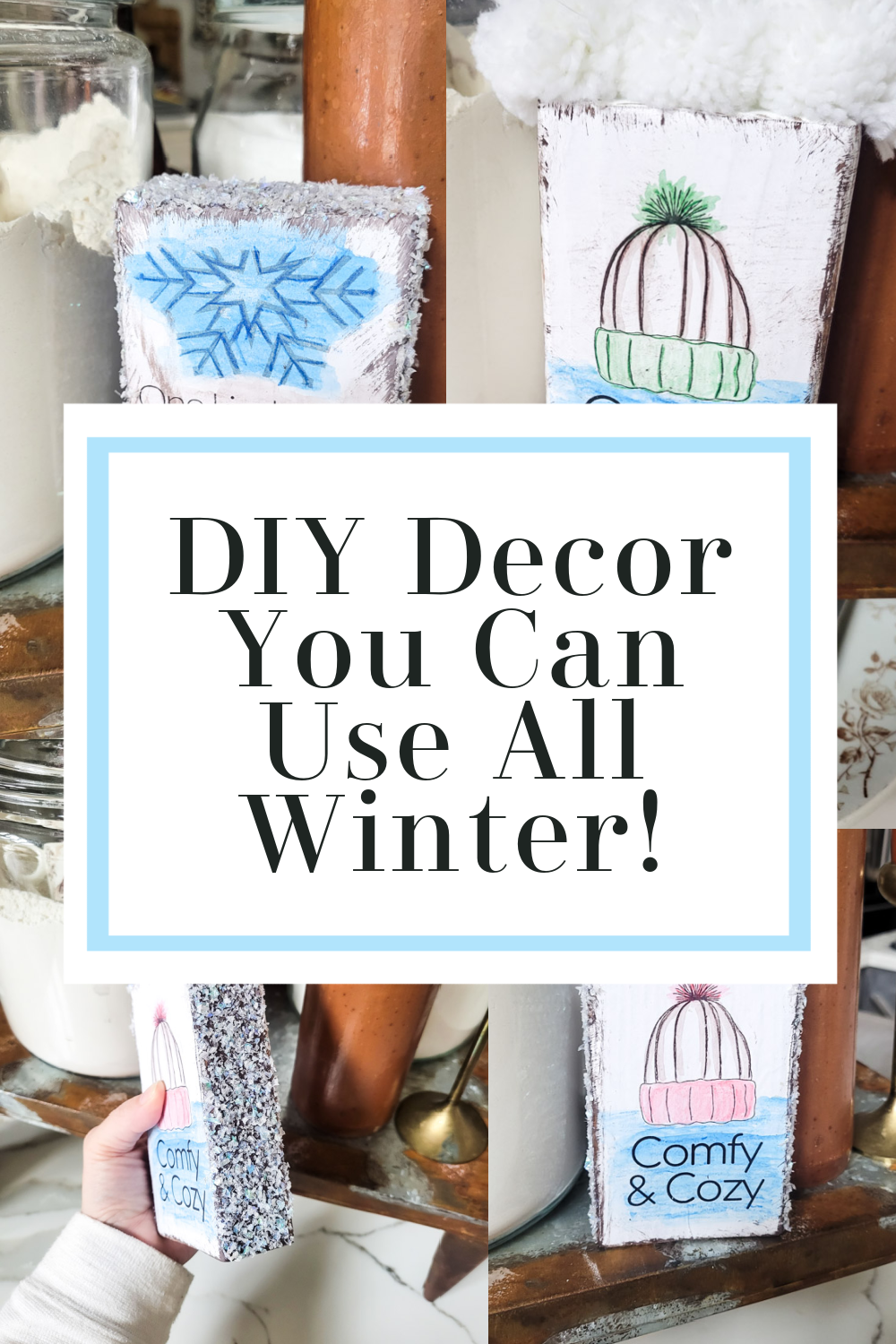 DIY Decor You Can Use All Winter - Kim Pepper Blog