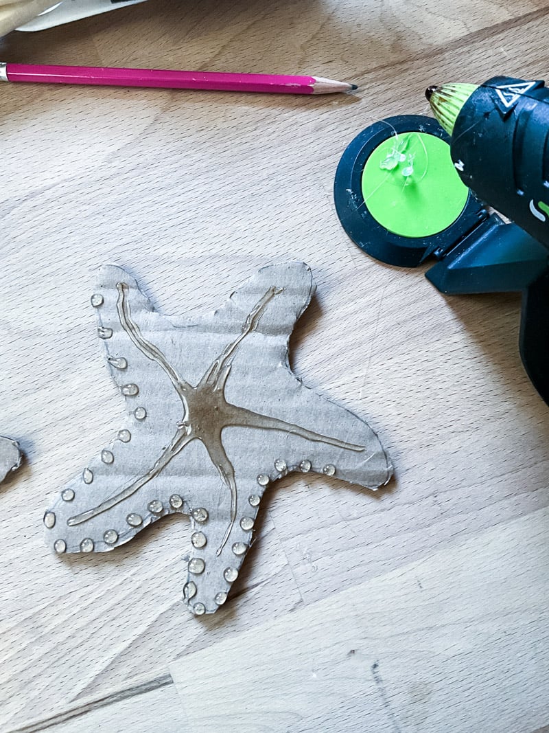 Realistic-Looking Cardboard Starfish - Kim Pepper Blog