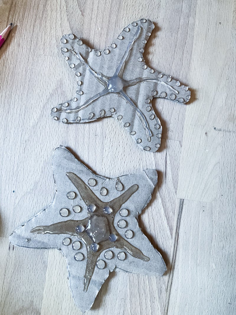 Realistic-Looking Cardboard Starfish - Kim Pepper Blog