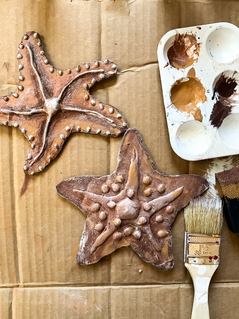 Realistic-Looking Cardboard Starfish - Kim Pepper Blog