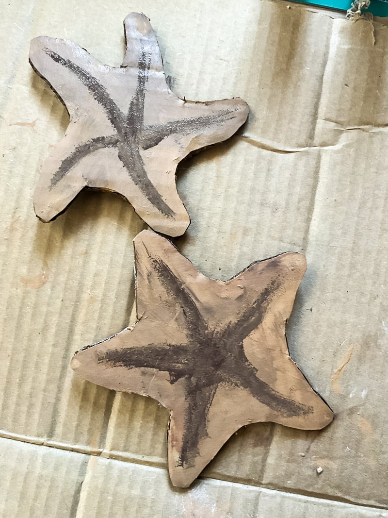 Realistic-Looking Cardboard Starfish - Kim Pepper Blog