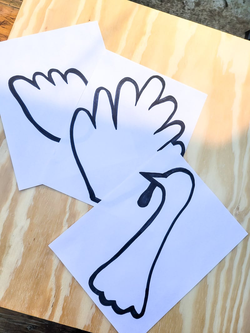 DIY Turkey Decor Idea with Free Pattern - Kim Pepper Blog