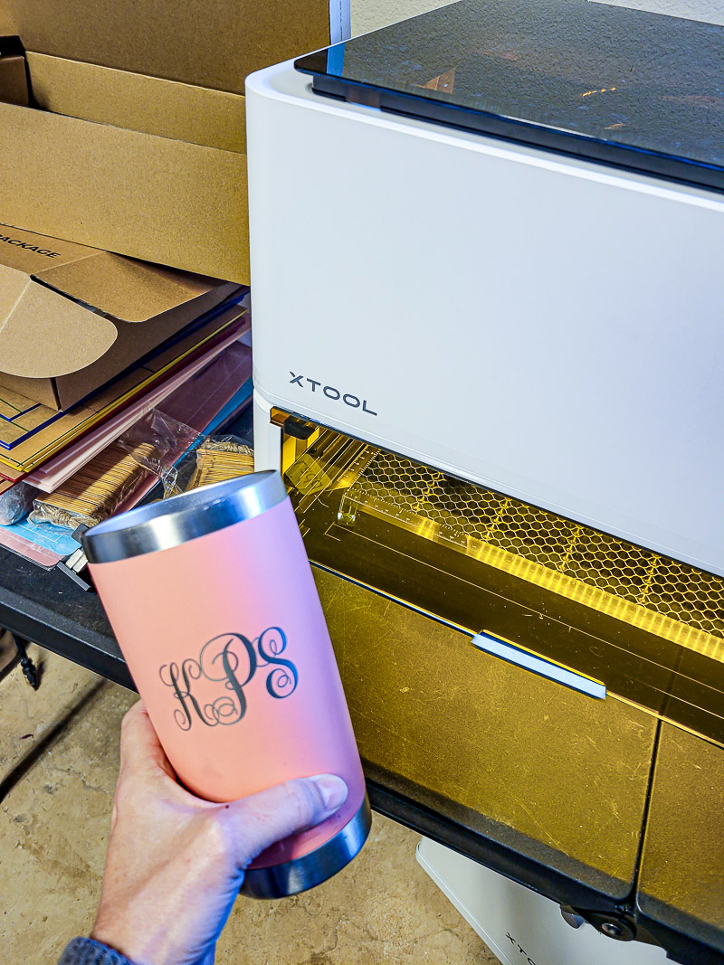 How to DIY Laser Engraved Stanley Cup - Kim Pepper Blog
