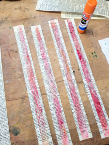 No Sew Paper Ruffle Tutorial - Kim Pepper Blog
