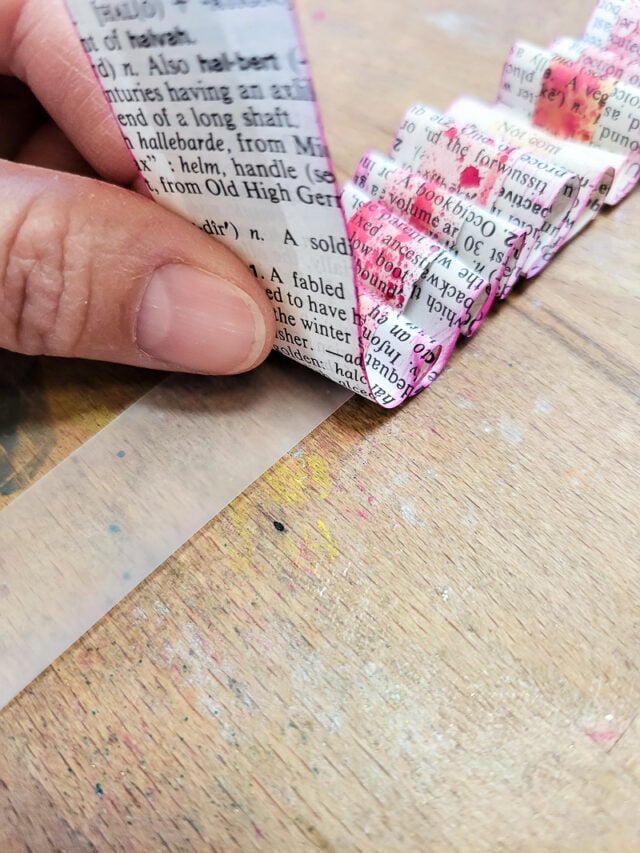 No Sew Paper Ruffle Tutorial - Kim Pepper Blog